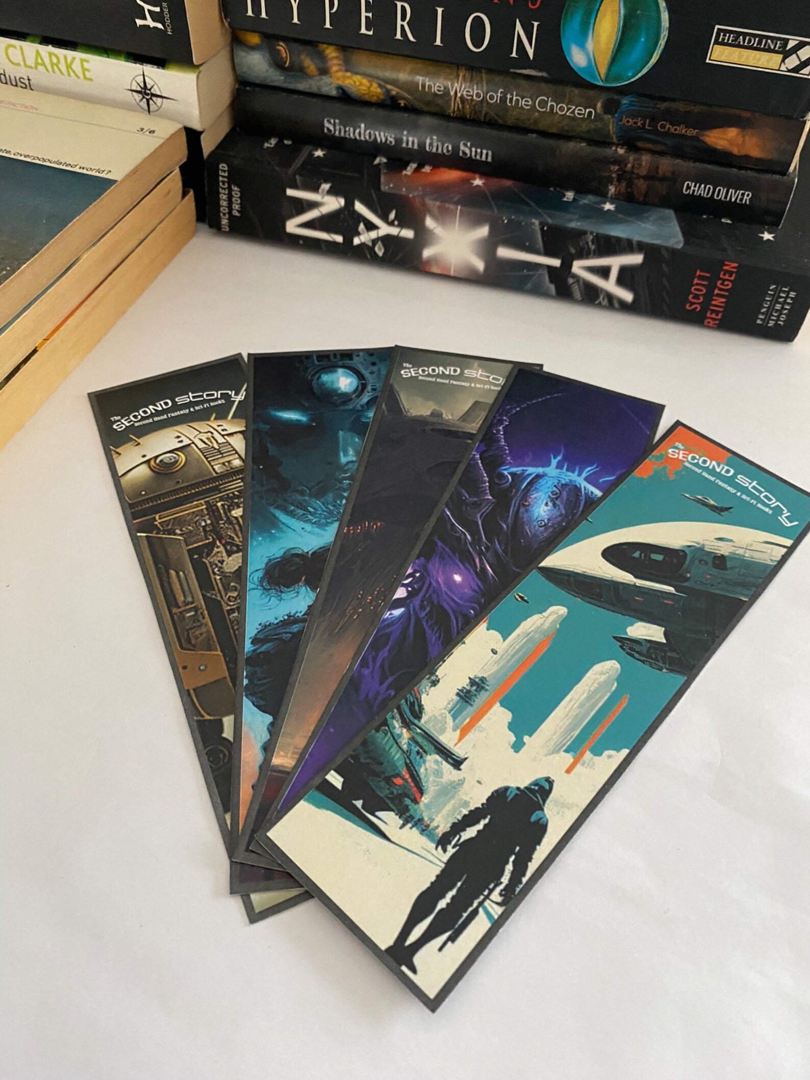 Scifi Bookmark Adventurer Set 1 No.1 - Etsy