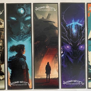 Scifi Bookmark Adventurer Set 1 No.1 - Etsy