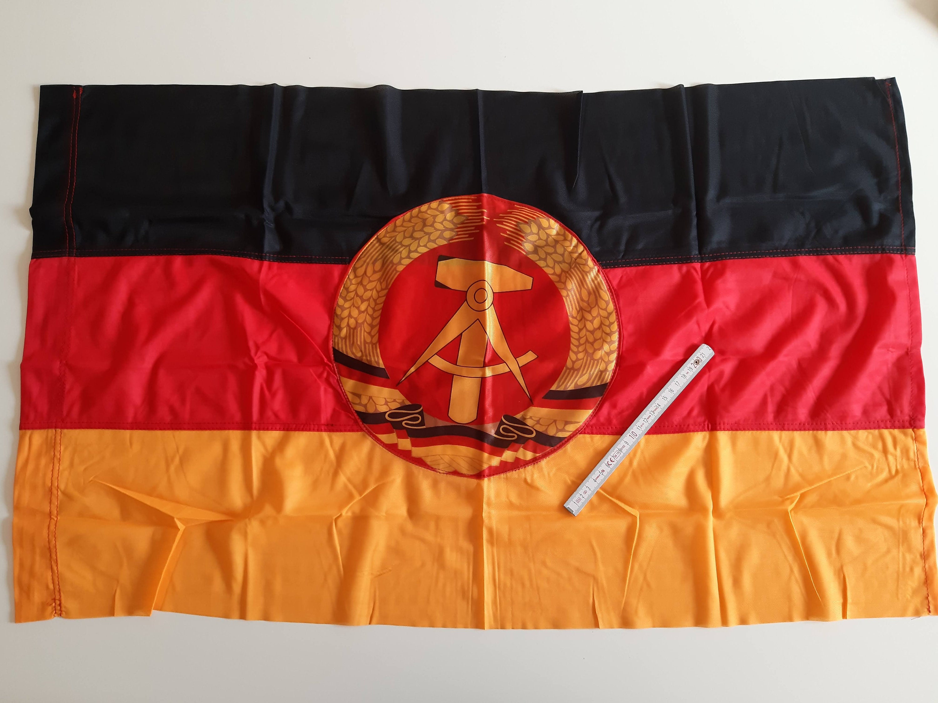 Unused GDR Flag 1987 Original Communist East Germany DDR Fahne NVA ...