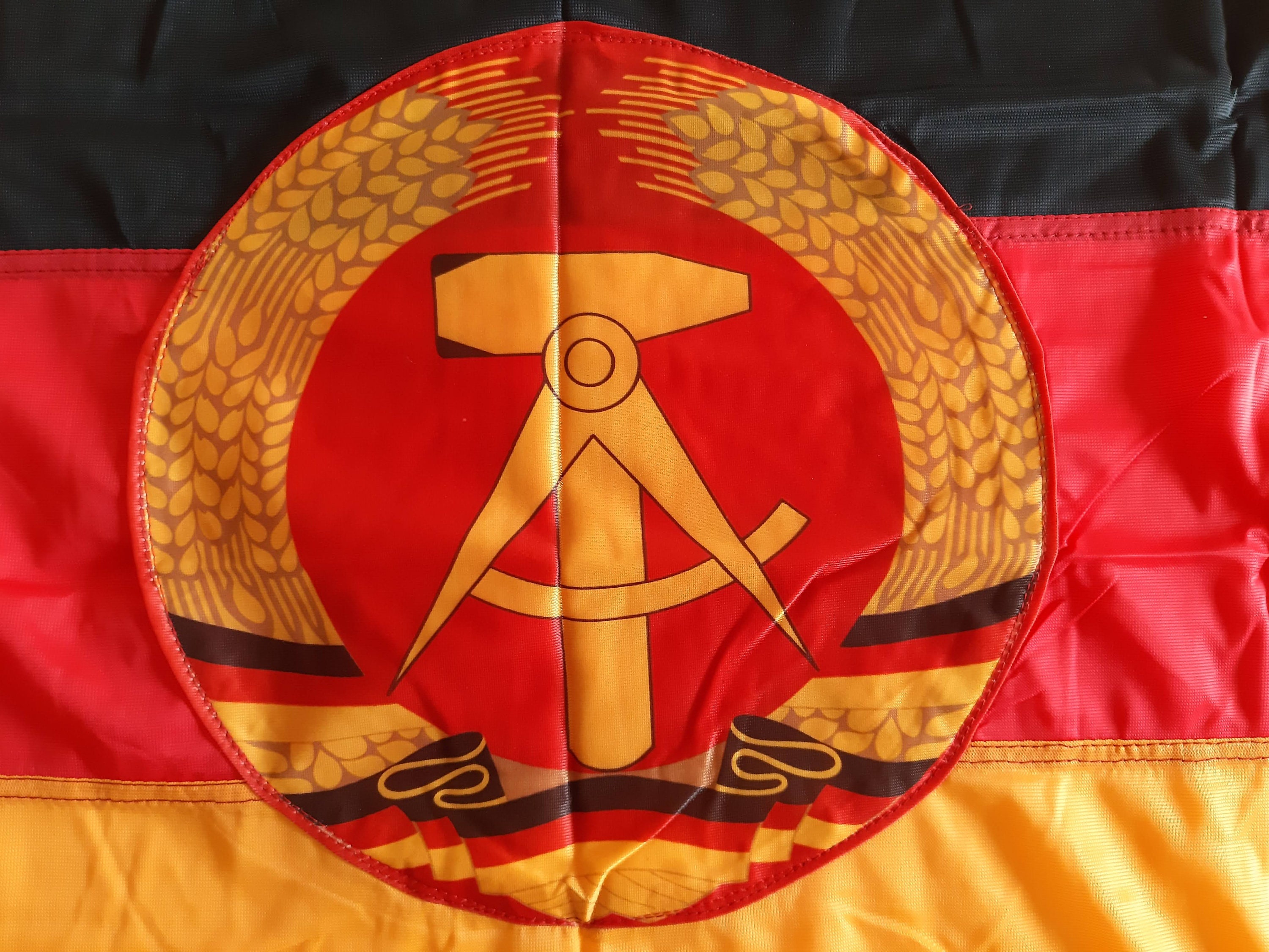 Unused GDR Flag 1987 Original Communist East Germany DDR Fahne NVA ...
