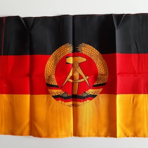 New GDR Flag 1985 Original Communist East Germany DDR Fahne NVA Stasi ...