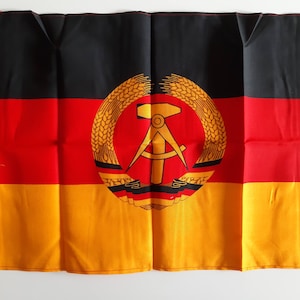 New GDR Flag 1985 Original Communist East Germany DDR Fahne NVA Stasi ...