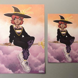 Mermaid & Witch Art Prints, Transgender and Nonbinary Original ...