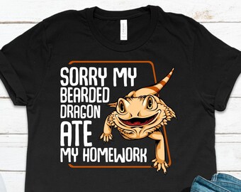 Bearded Dragon Ate My Homework - Etsy