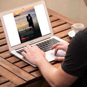 Custom Netflix Poster for Couples | Personalized Relationship Art Print ...