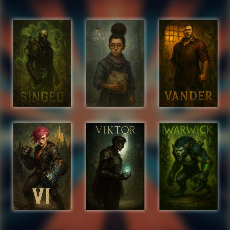 Arcane Tv Series Poster Collection – Ready to Print - Etsy