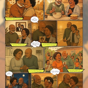 Custom Comic Poster - Unique Personalized Gift for Couples, Pet Owners ...