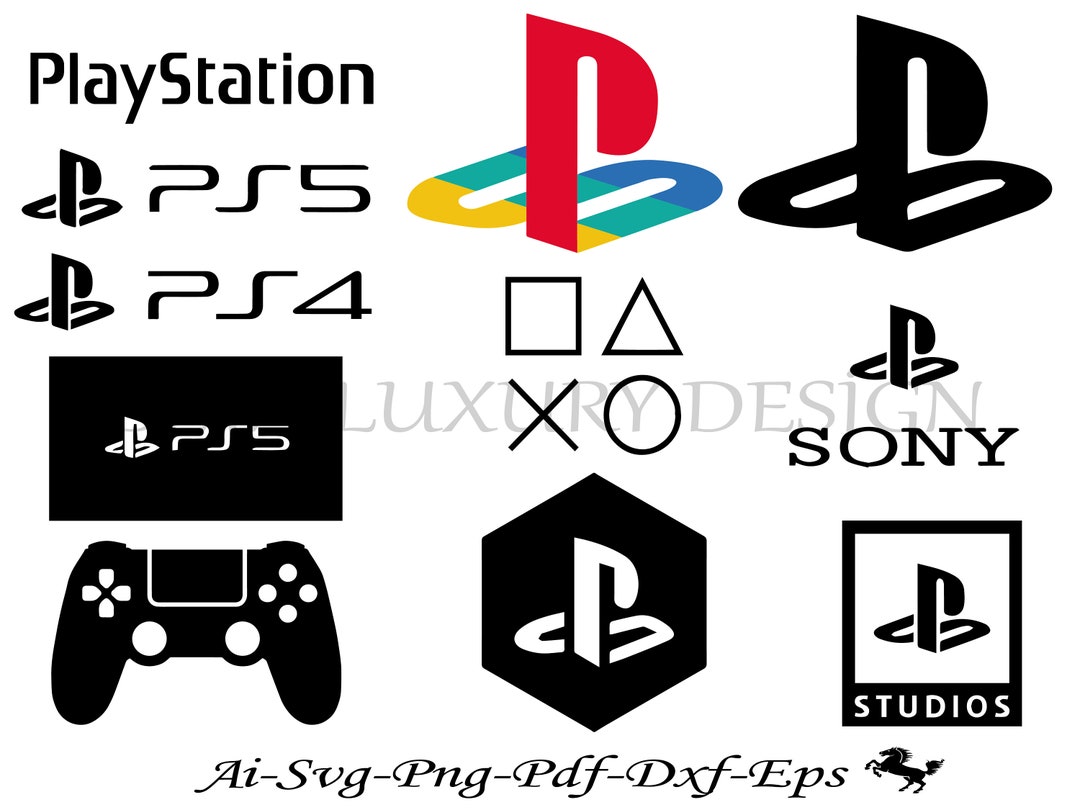 Playstation Svg Bundle, Games Svg, Sony Playstation Svg, Game Svg ...