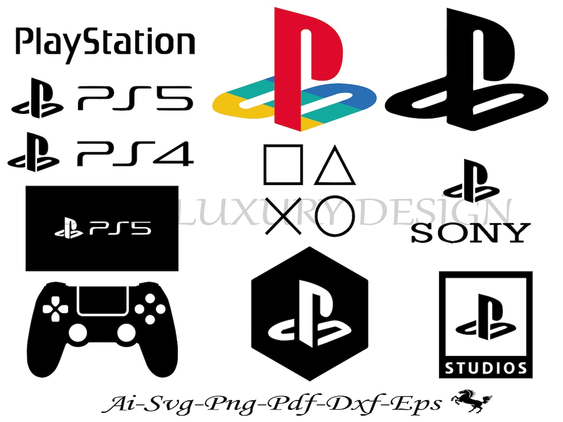 Playstation Svg Bundle, Games Svg, Sony Playstation Svg, Game Svg ...