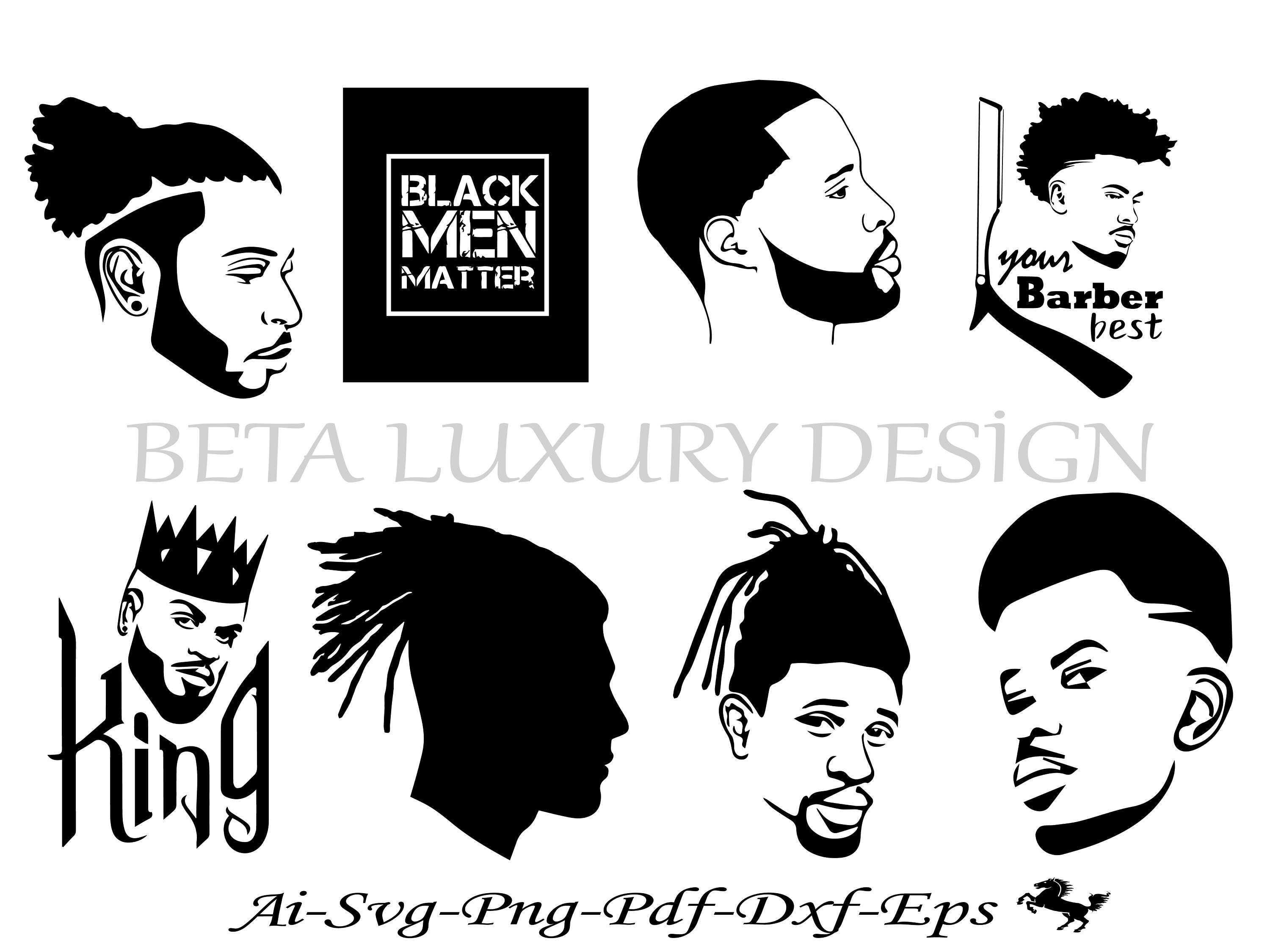 Black Man Svgafro Man Svgblack is Matter Svgblack Man - Etsy