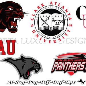 Clark Atlanta University Svg,hbcu Svg,football Svg,black Panther Svg ...