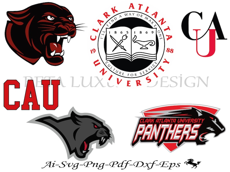 Clark Atlanta University Svg,hbcu Svg,football Svg,black Panther Svg ...