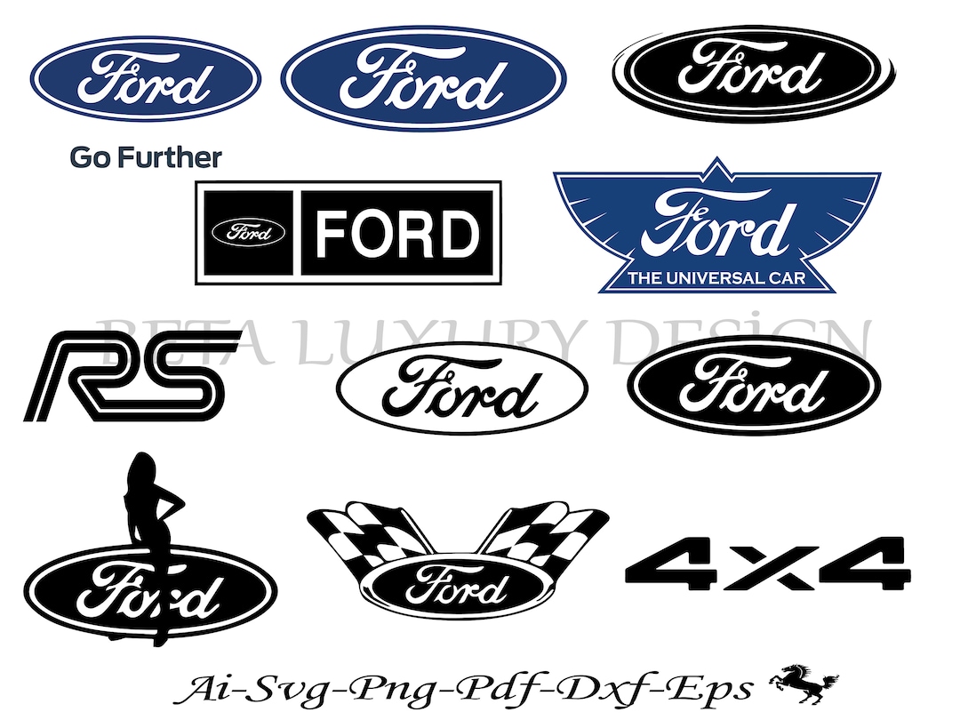 Ford Svg,ford Svg Bundle,ford Logo Svg,4x4 Svg,car Logo Design, Ford ...