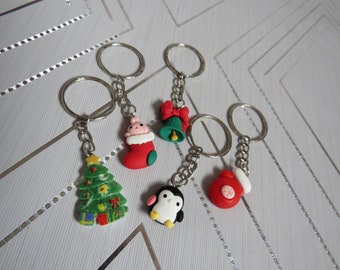 Christmas Keyring - Etsy UK