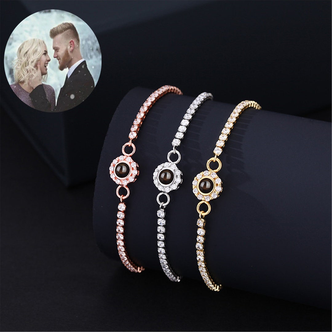 Personalized Projection Photo Bracelet,personalized Picture Bracelet ...
