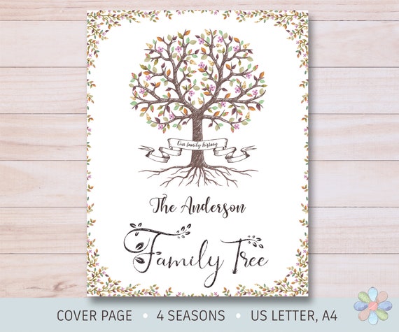 History Cover Page Template