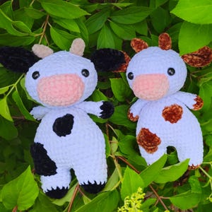 Cute Crochet Cow - Etsy