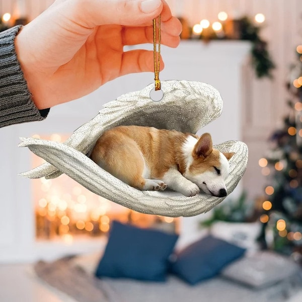 Corgi Angel - Etsy