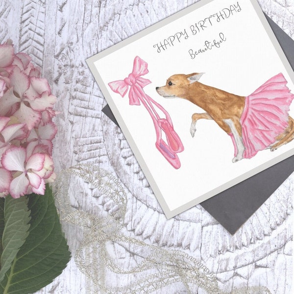 Chihuahua Happy Birthday Card - Etsy