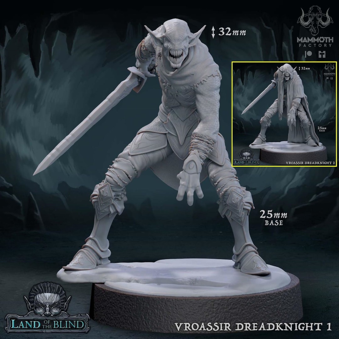Vroassir Dreadknights / Land of the Blind / Mammoth Factory / RPG ...