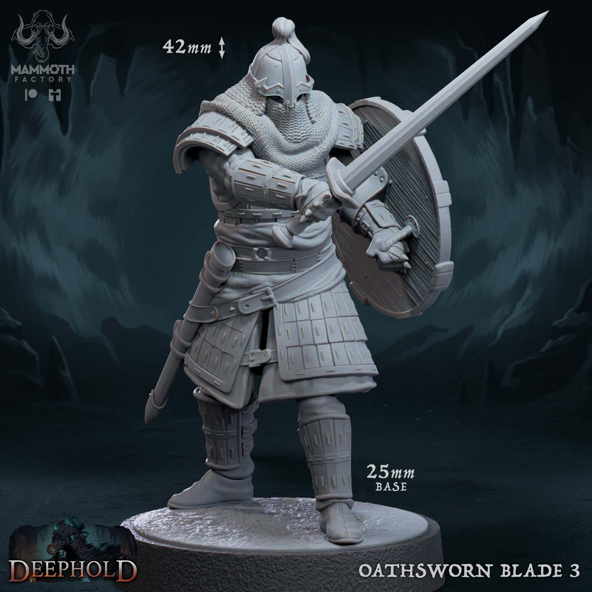 Oathsworn Blade 8 Poses / Deephold / Mammoth Factory / RPG / - Etsy