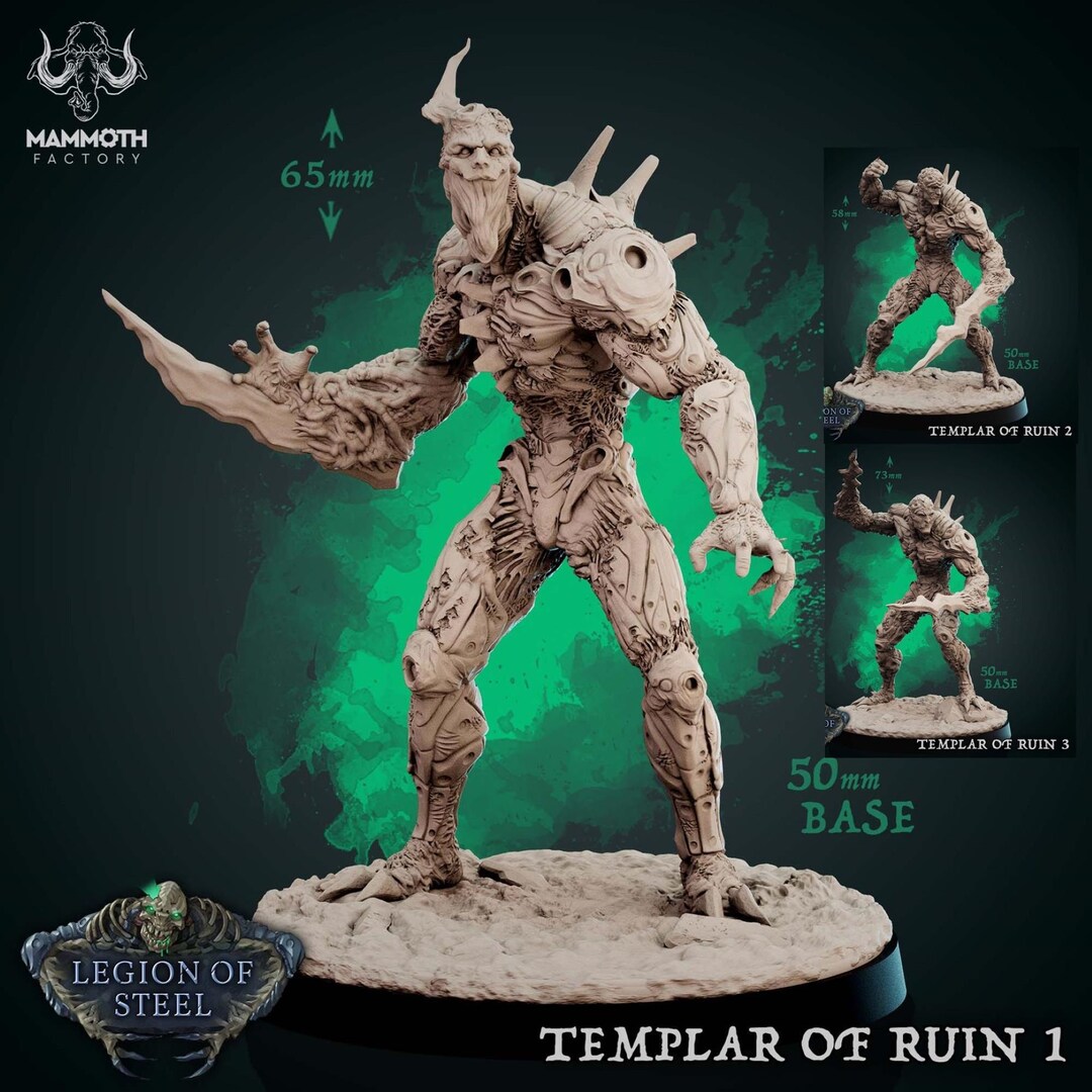 Templars of Ruin / Legion of Steel / Mammoth Factory / RPG / Tabletop ...