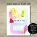 Reward Chart Summer Themed, Sticker Chart, Potty Chart, Sleep Chart ...