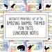 Printable Amazing Animal Themed Fun Facts, Set of 50 Kids Lunchbox ...