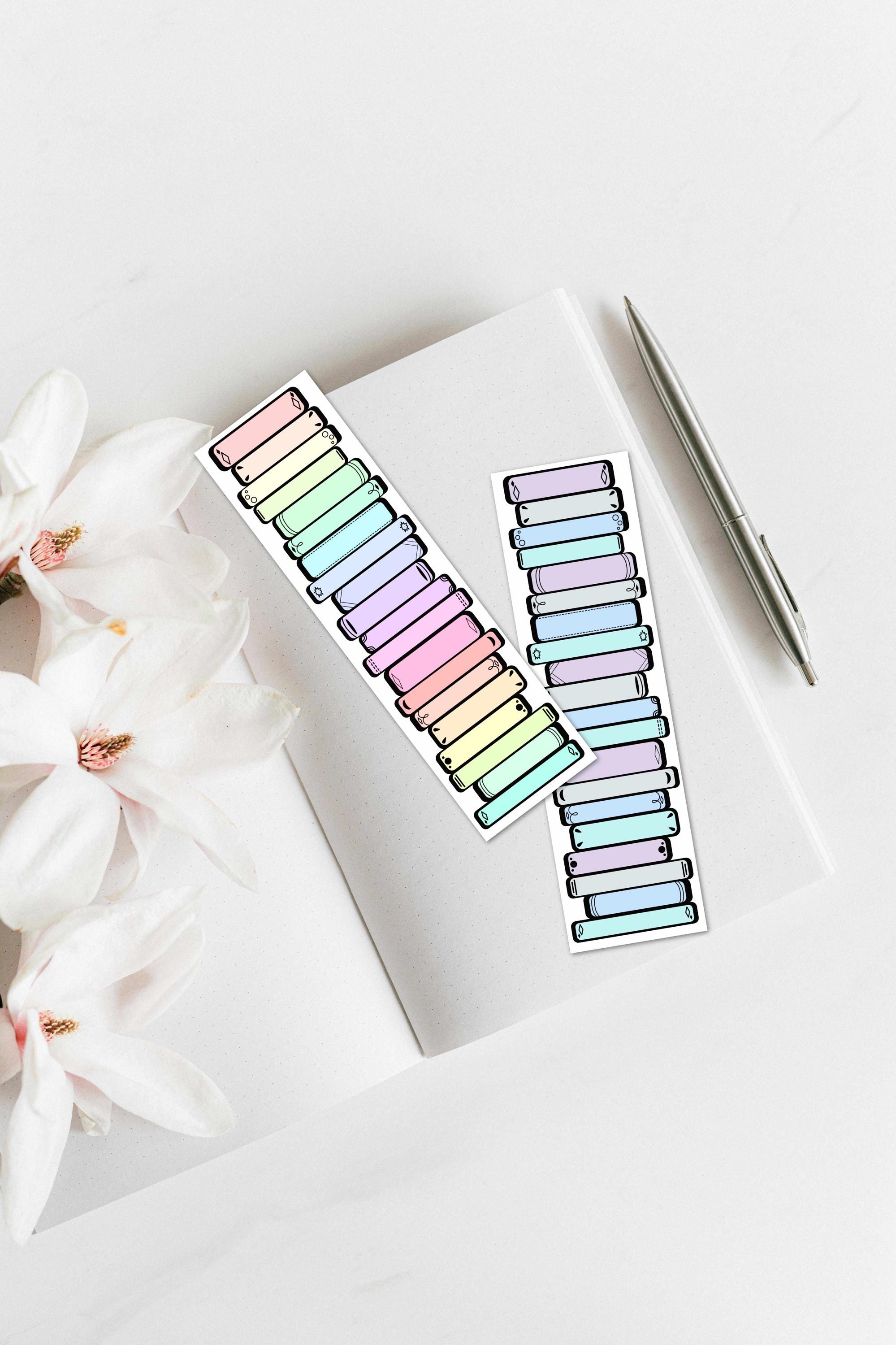 Reading Tracker Bookmark Printable, Reading Record, Book List Bookmark ...