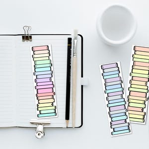 Reading Tracker Bookmark Printable, Reading Record, Book List Bookmark ...