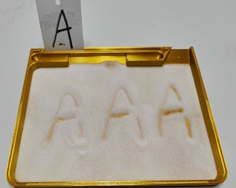 Mark Making Mini Sand Tray Set Montessori Writing - Etsy UK