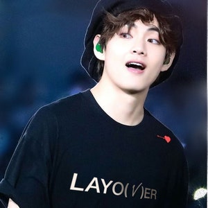 Layover BTS V Solo Album Kpop Shirt, Hoodie and Sweatshirt, Tees, Slow ...