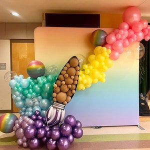 Personalized Square Backdrop Stand Frame Backdrop Fabric Cover, Free ...