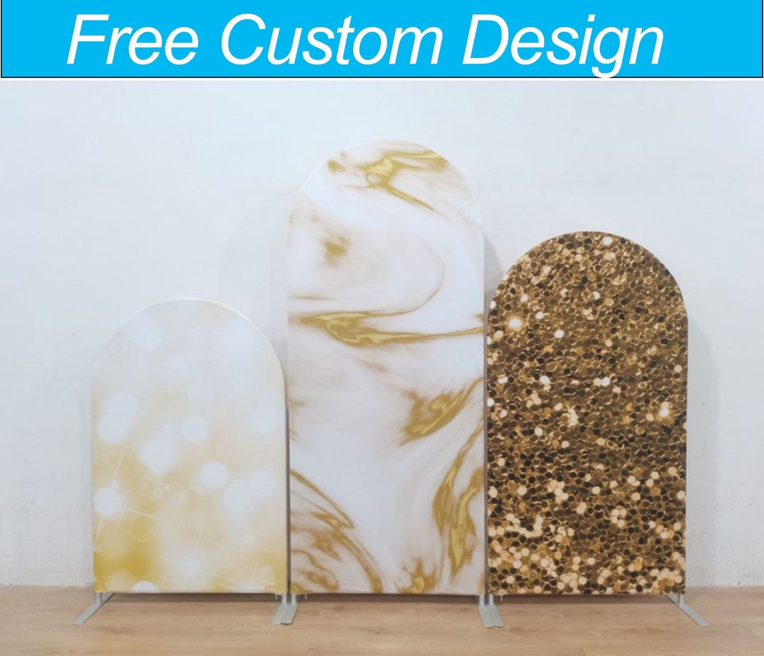Arch Backdrop Stand Frame High Quality Backdrop Cover, Free Custom Size ...