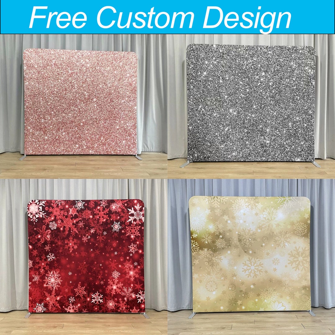 Backdrop Stand Frame High Quality Backdrop Fabric Cover, Free Custom ...