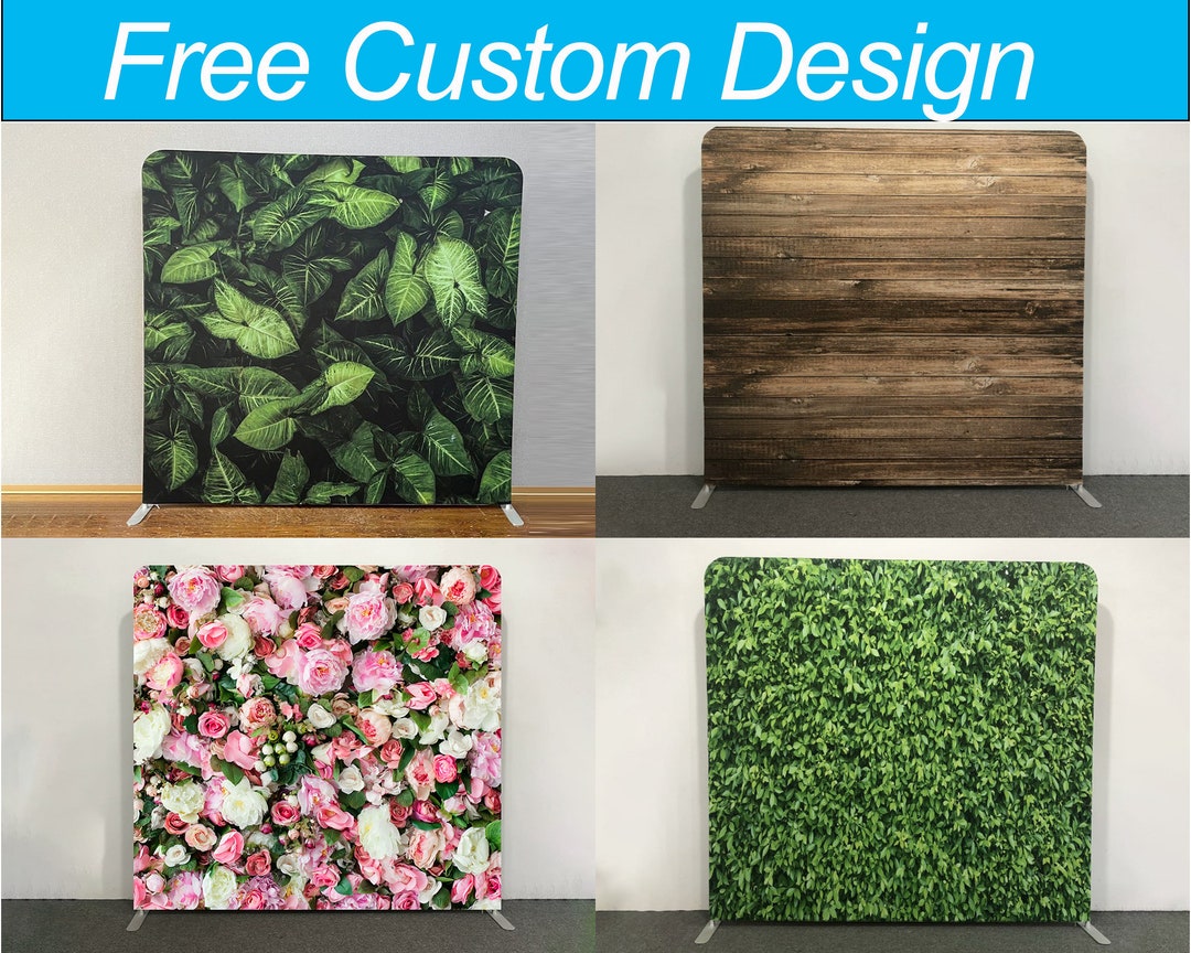 Backdrop Stand Frame High Quality Backdrop Fabric Cover, Free Custom ...