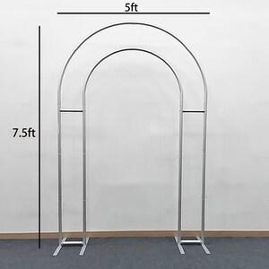 Personalized Open Arch Wall Stand Frame Backdrop Cover, Free Custom ...