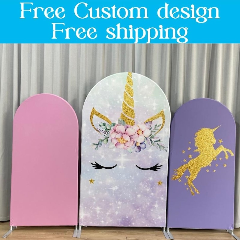 Unicorn Backdrop - Etsy