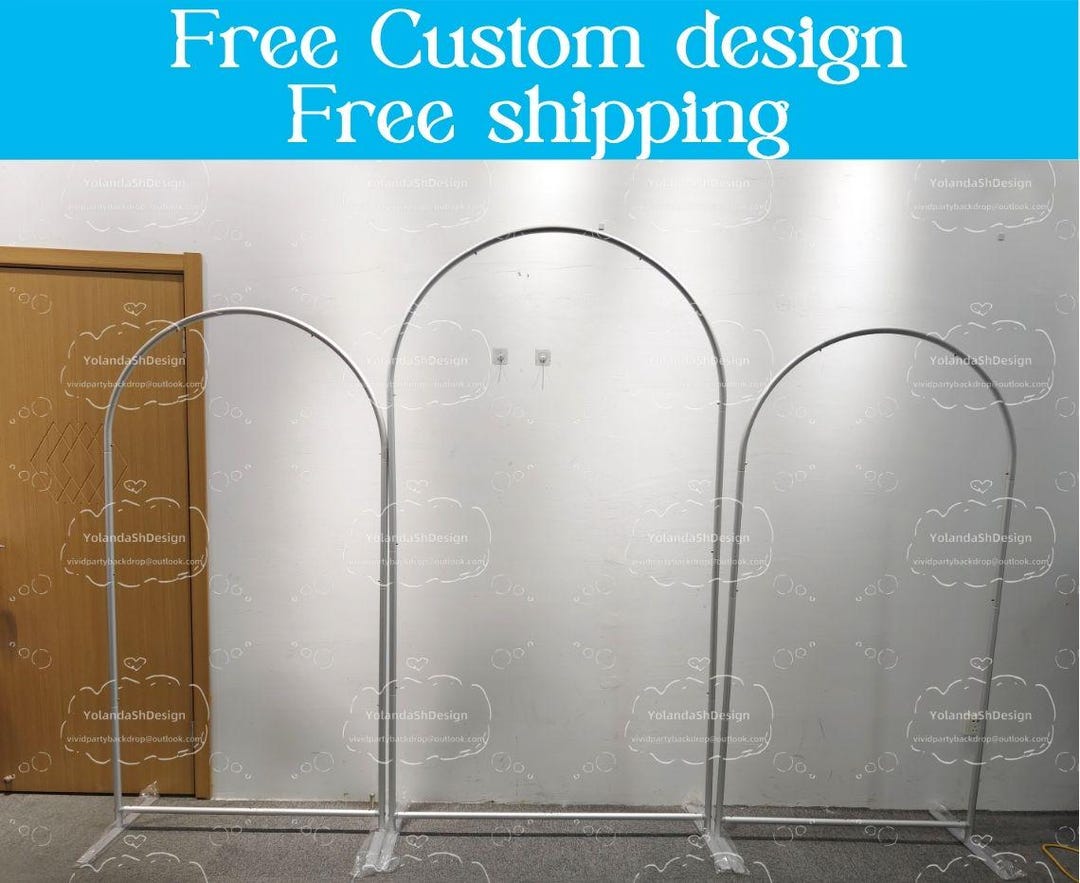 Arch Backdrop Stand Frame Custom Print Chiara Wall Arch Fabric Backdrop ...