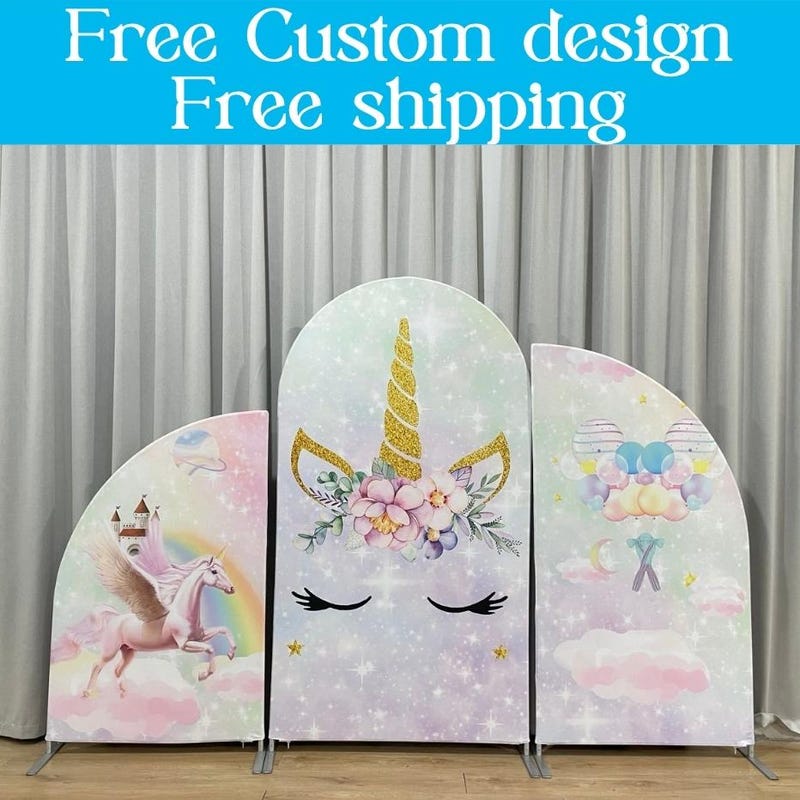 Unicorn Backdrop - Etsy
