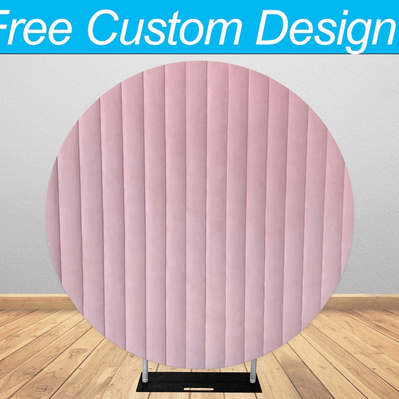 Wedding Round Arch Backdrop - Etsy