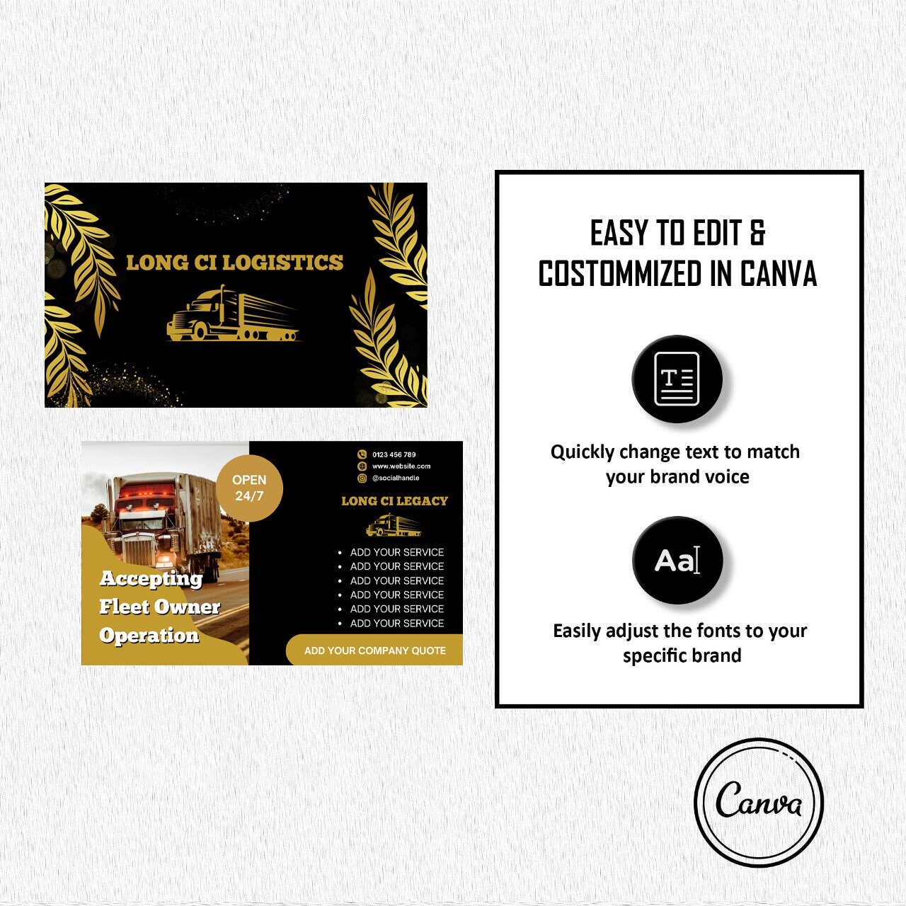 Dispatcher Business Card, Trucking Business Card, Freight Dispatch ...