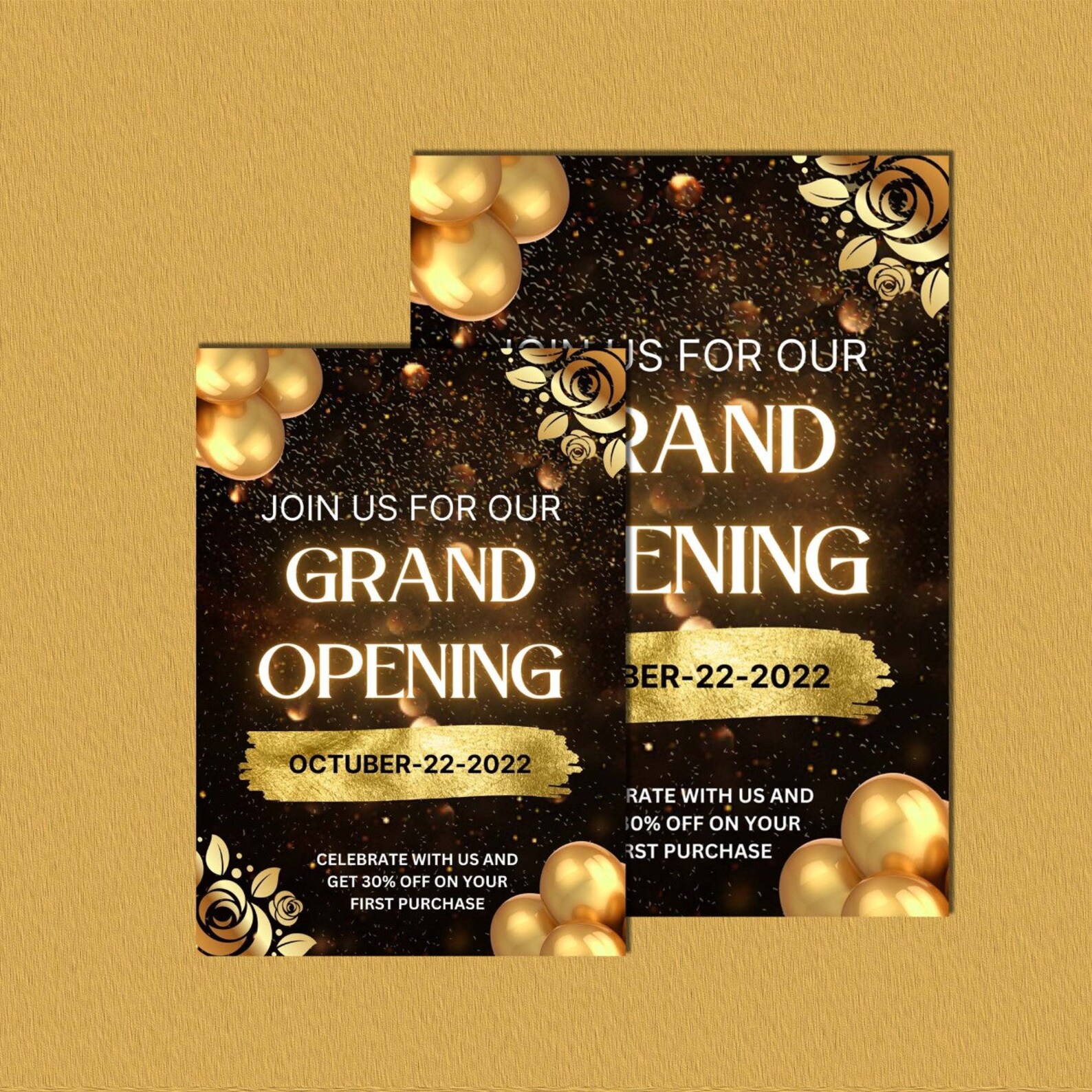Grand Opening Flyer for Digital Download, DIY Editable Flyer, Lash ...