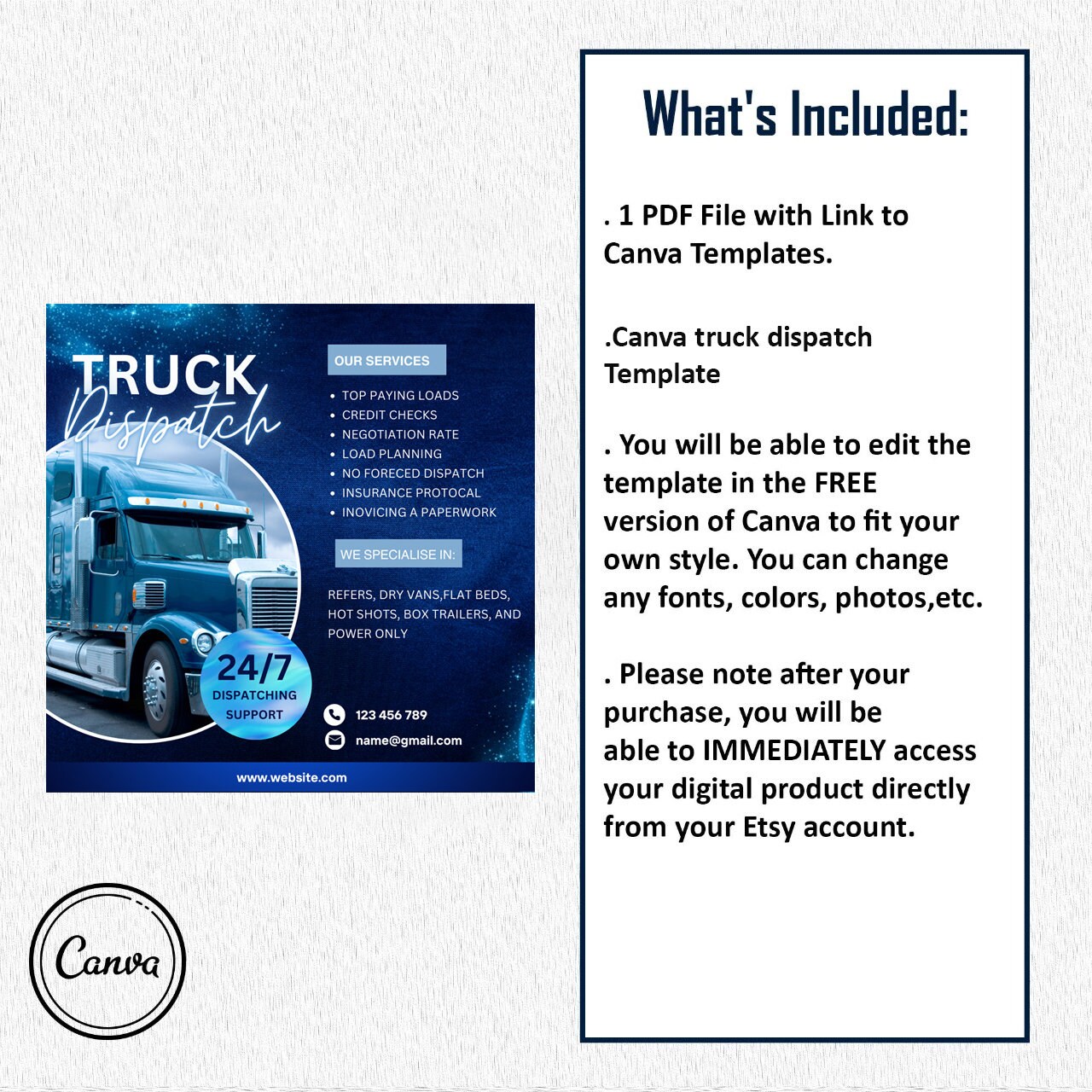 Trucking Flyer, Freight Dispatching, Dispatching Flyer, Trucking Business, Logistics Flyer ...