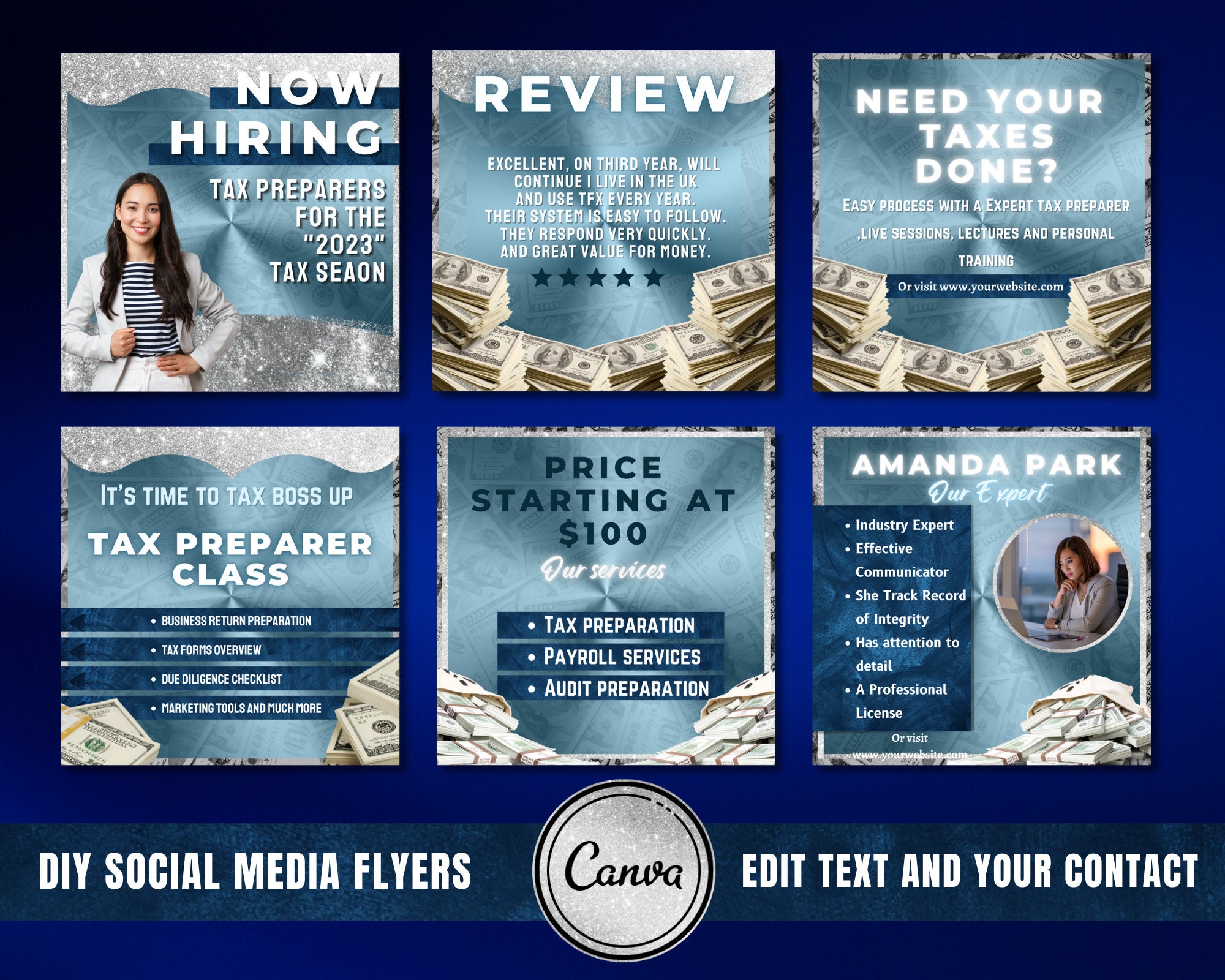 Catchy Sign For Tax Preparers