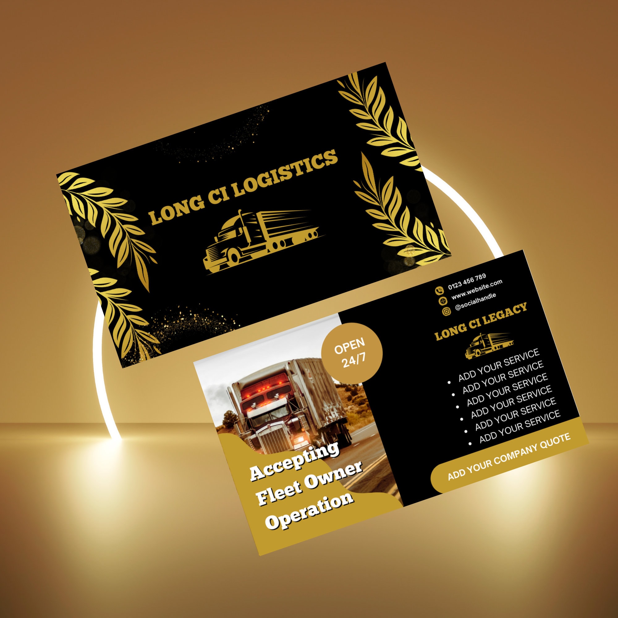 Dispatcher Business Card, Trucking Business Card, Freight Dispatch Business Card, Trucking ...