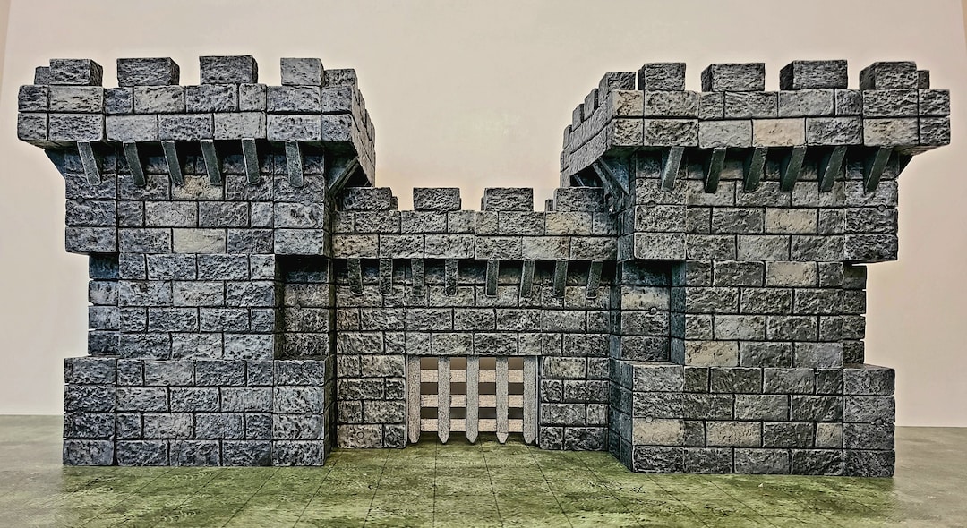 Modular City and Castle Wall Tile Set - Etsy