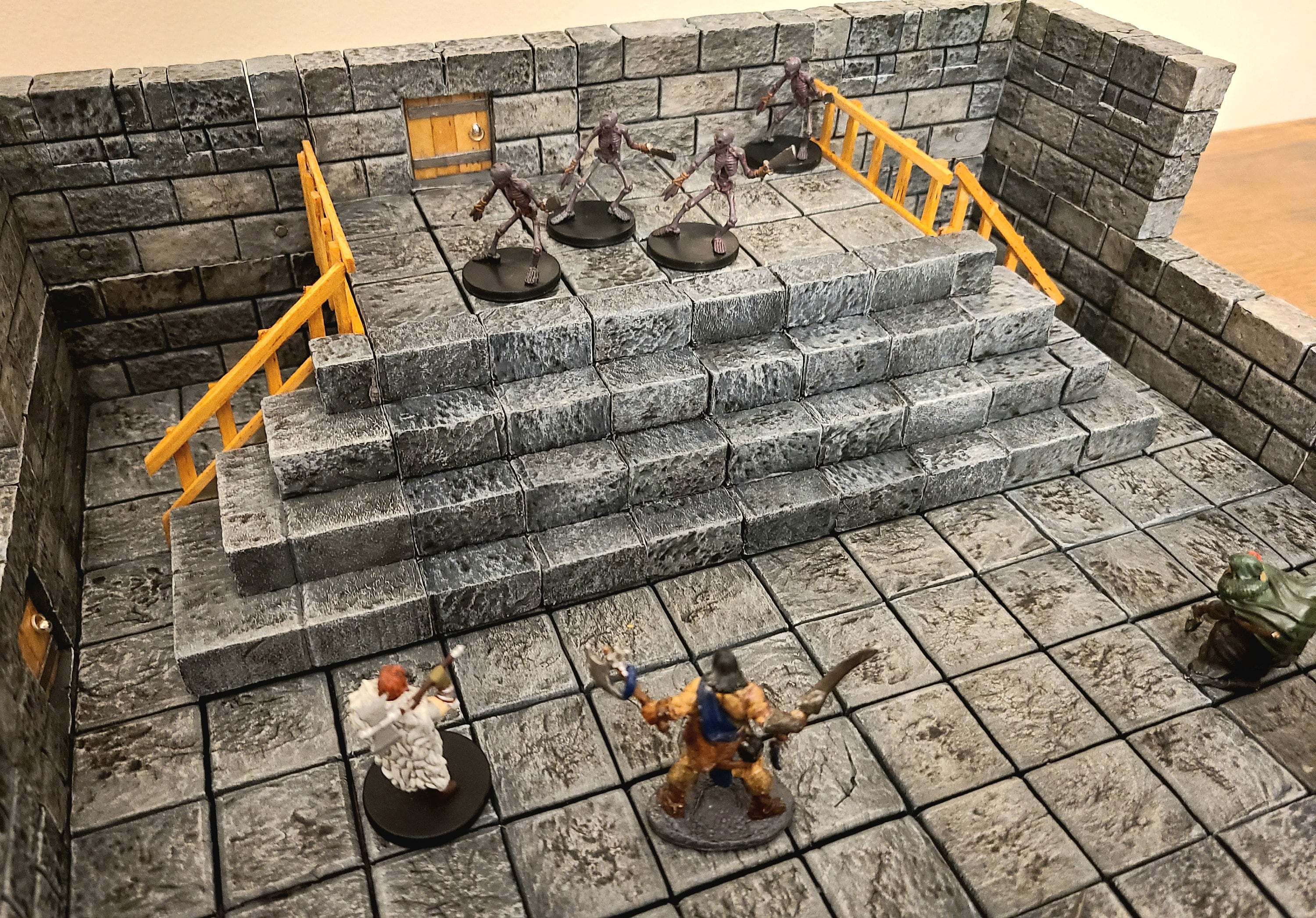 Modular Dungeon Tile Set Stairs/railings - Etsy UK