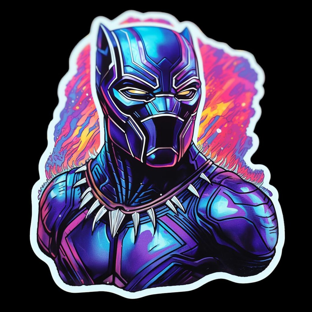 Panther Sticker, Movie Sticker - Etsy