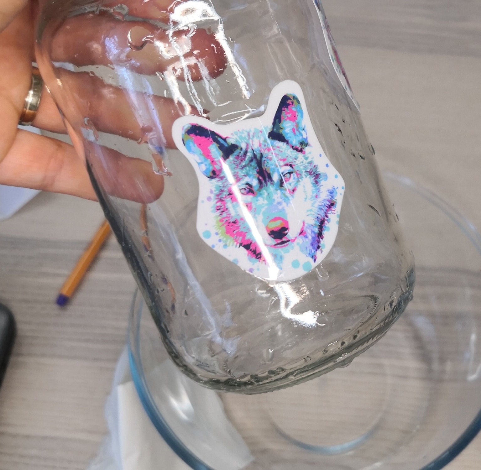 Lupo Waterproof Multicolor Sticker for Water Bottle, Laptop, Mobile ...